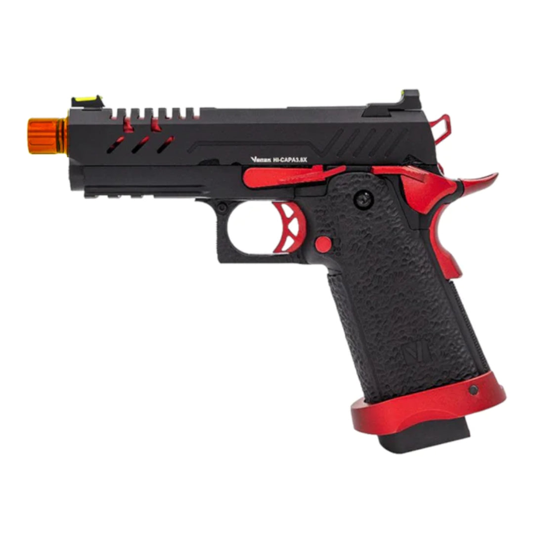 Vorsk Hi-Capa 3.8 Pro Gas-Blowback Airsoft Pistol (Red Match) | SS ...