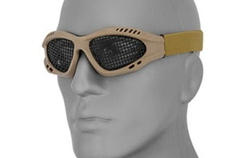 UK ARMS ZERO WIRE MESH GOGGLE | Goggles | SS Airsoft | Atlanta GA