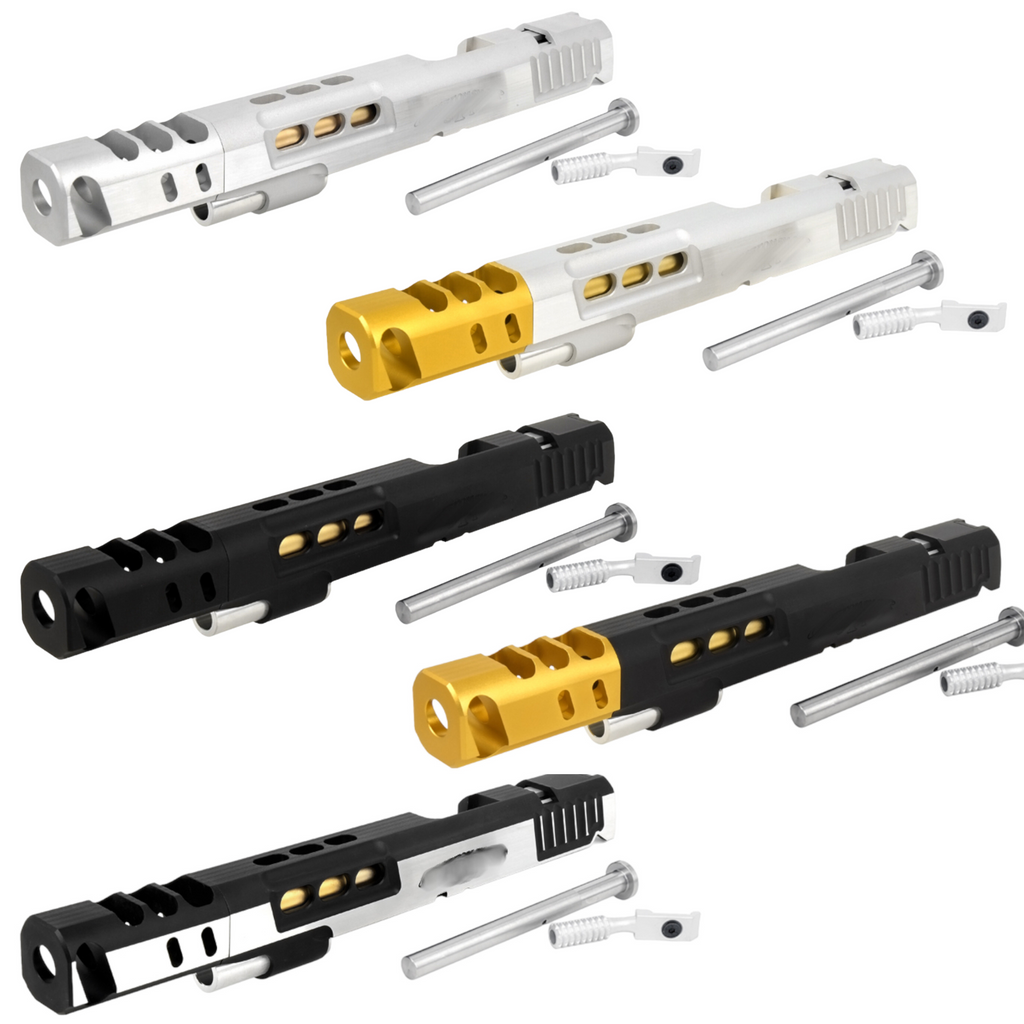 Airsoft Masterpiece S Style DVC 7" Open Slide for Hi-CAPA w/ Compensat ...