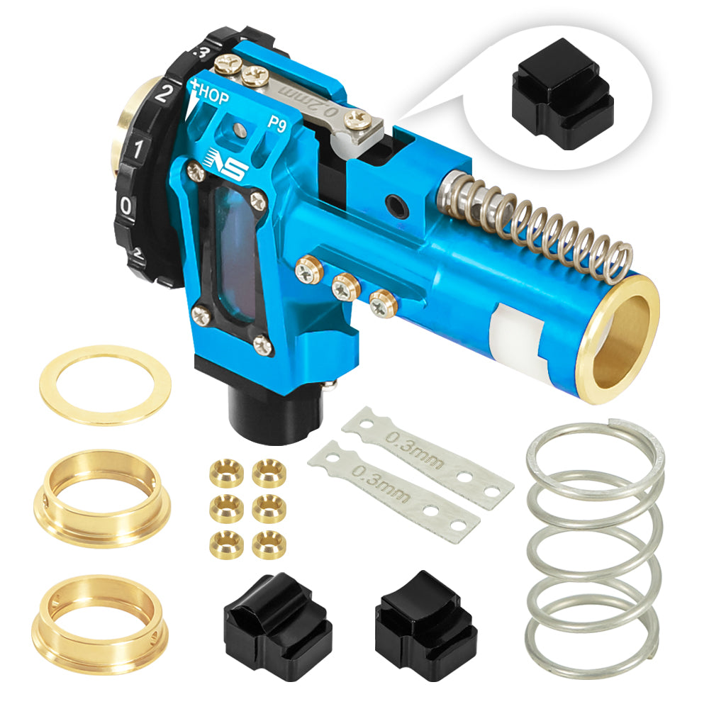 Nexx Speed CNC Aluminum Hopup Chamber (Blue) for M4 AEG | Hopup/Bucking ...