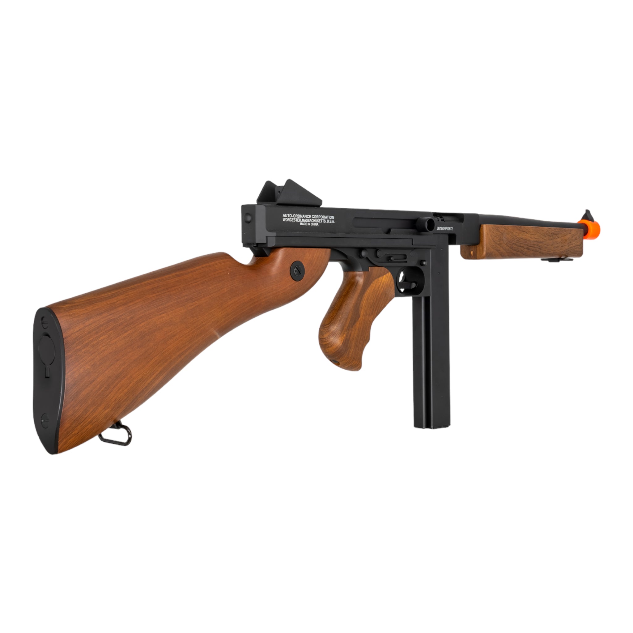 Cybergun Thompson M1A1 Airsoft AEG Rifle w/ Metal Receiver | SS Airsoft ...