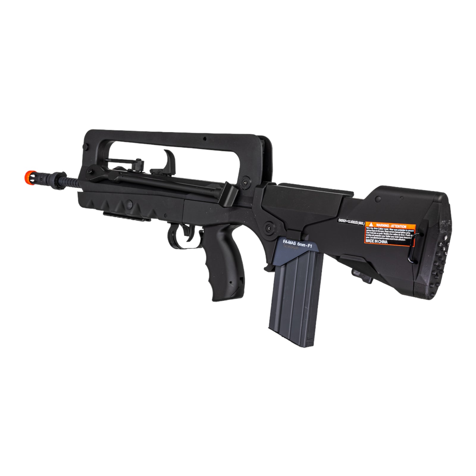 FAMAS Bullpup Airsoft AEG Rifle Fully Licensed by Cybergun (Model: F1 ...