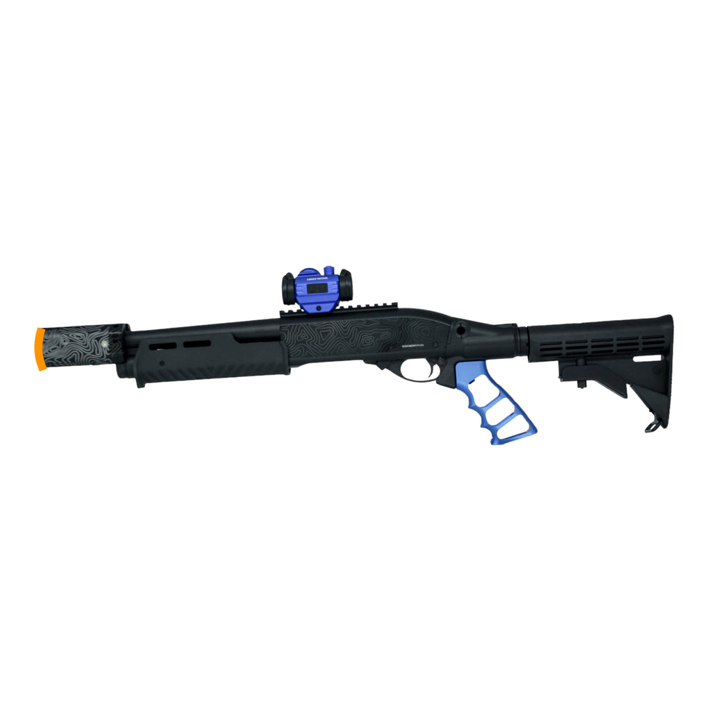 SS Airsoft Custom Shotgun Reaper - Liquid Blue | SS Airsoft | Atlanta GA
