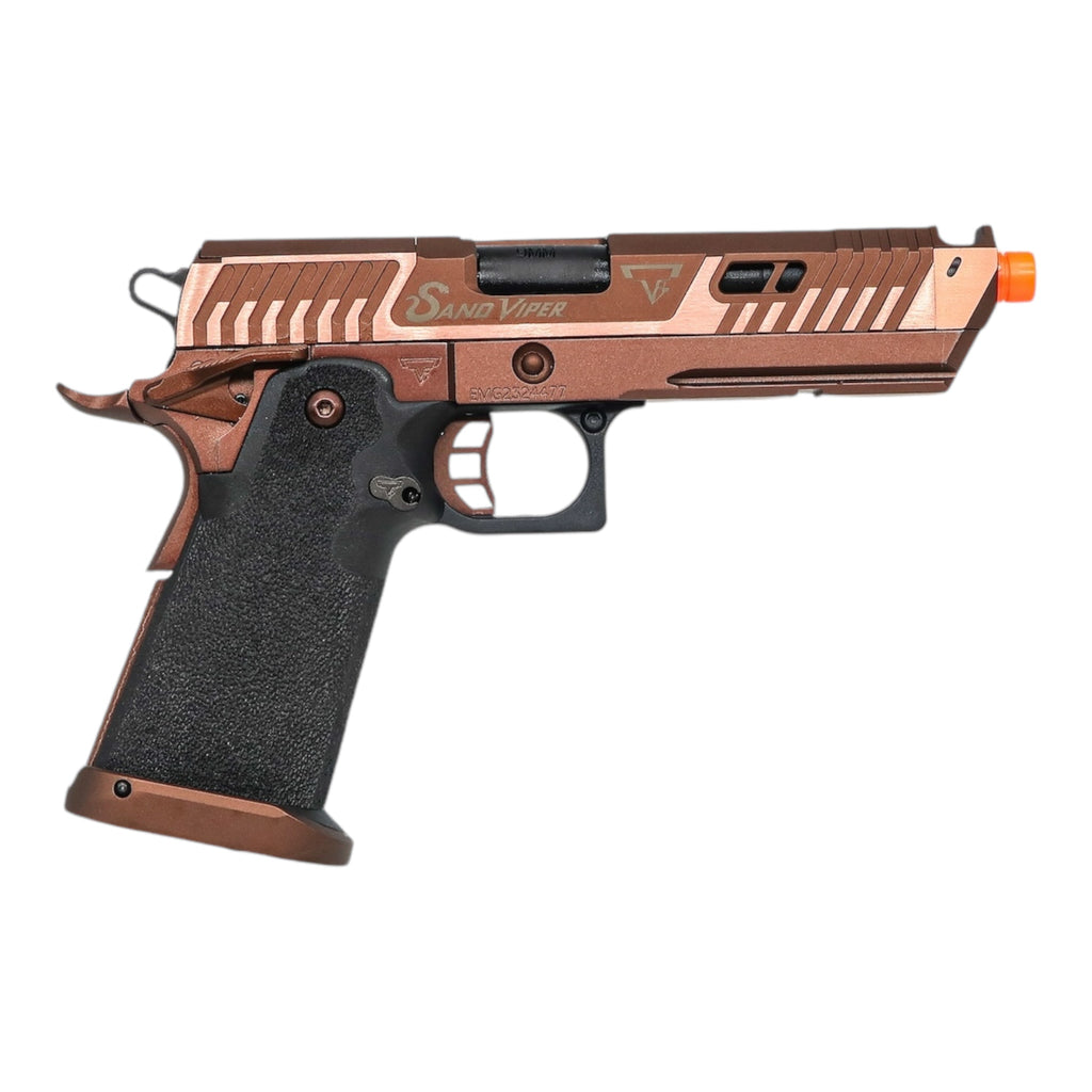 EMG TTI Licensed Sand Viper 2011 Optics Ready Airsoft Training Pistol ...