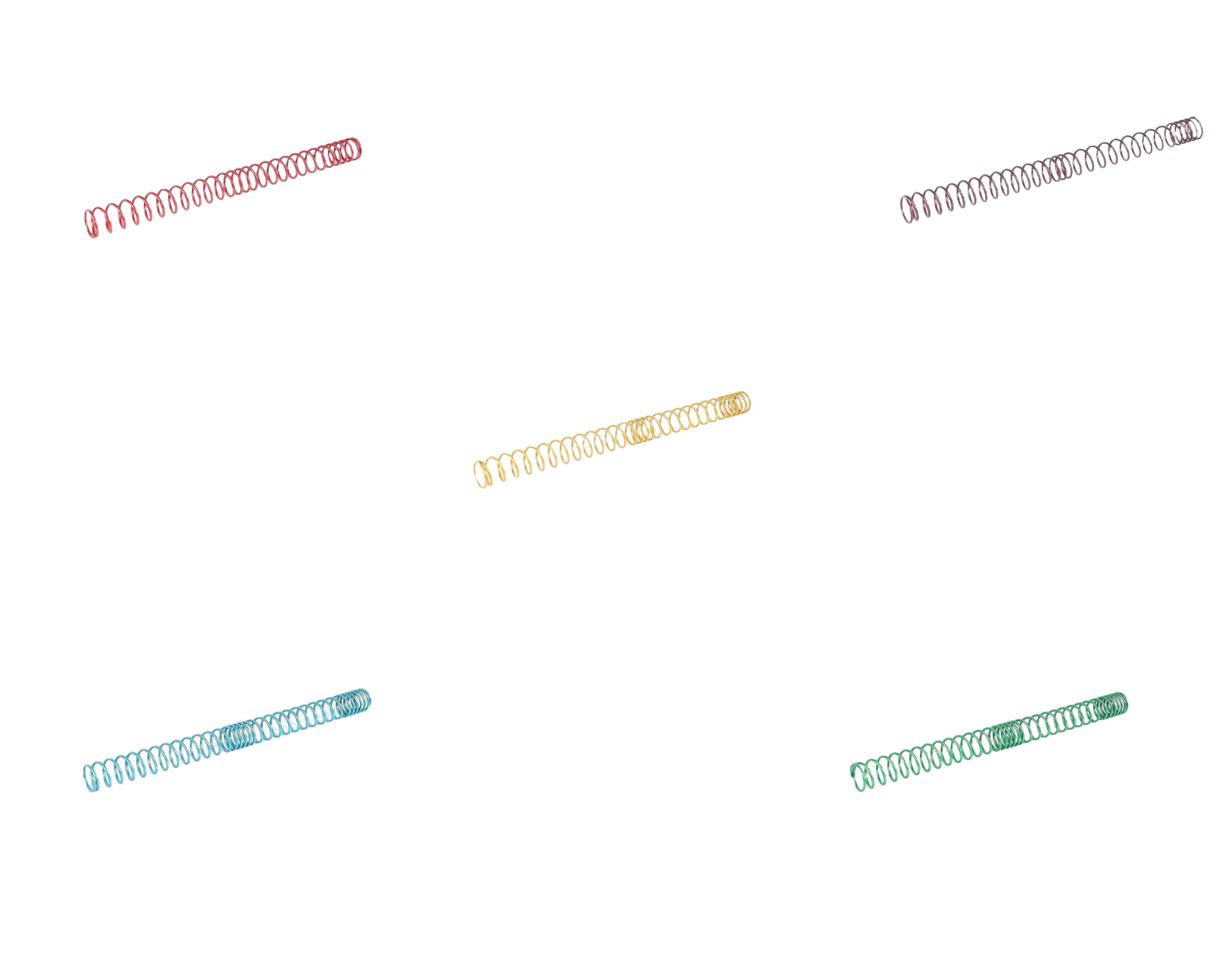 Lancer Tactical Airsoft Irregular-Pitch Upgrade Spring, M100 [320-390 ...