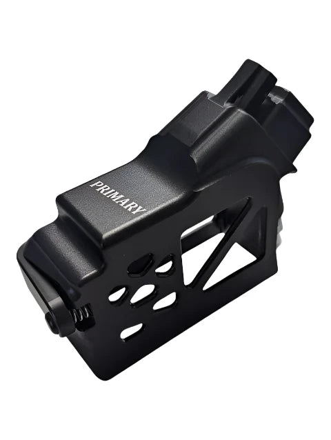 Primary Airsoft Hi-Capa HPA/M4 Angled Aluminum Adapter Skeletonized ...