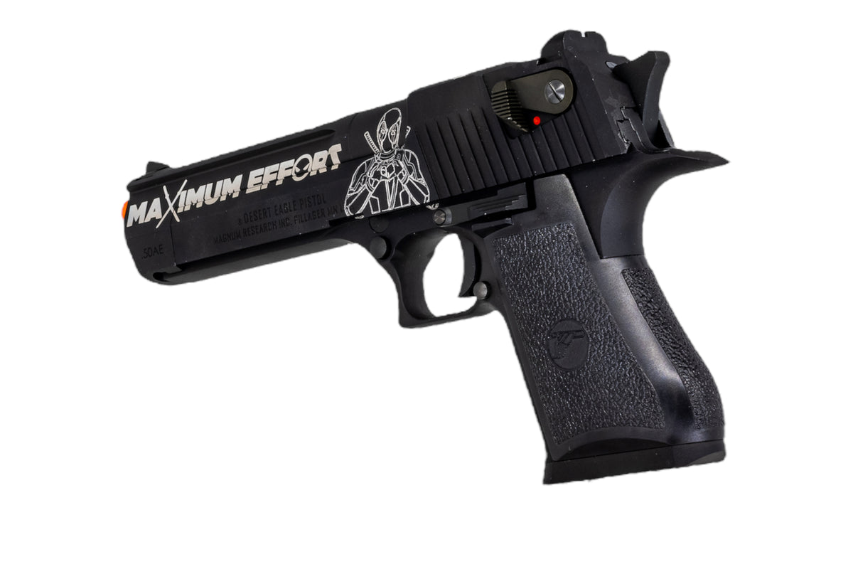 SS Airsoft Custom Desert Eagle - Deadpool | Custom Builds | SS Airsoft ...