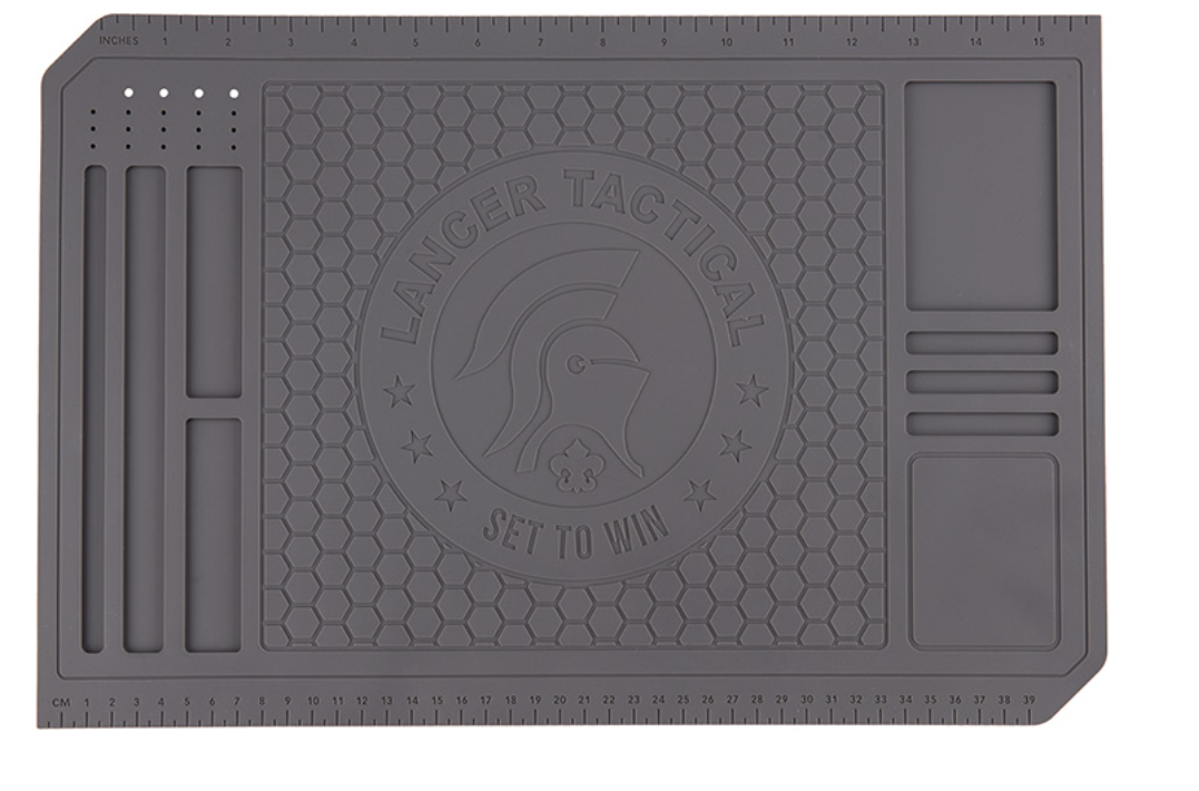 LANCER TACTICAL LOGO GUN MAT | Hydration | SS Airsoft | Atlanta GA