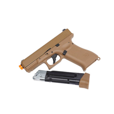 Elite Force GLOCK G19X Gen5 CO2-Half-Blowback Airsoft Pistol (Tan) | SS ...