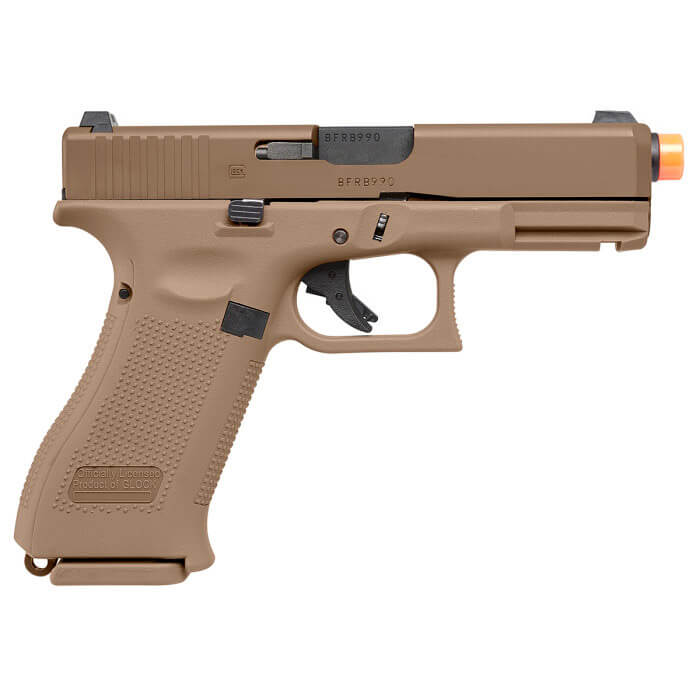 Elite Force GLOCK G19X Gen5 Gas-Blowback Airsoft Pistol (Tan) | SS ...