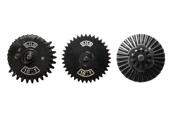 SHS GEN. 3 CNC STEEL GEAR SET FOR VERSION 2 / 3 STANDARD RATIO 13:1, 10 ...