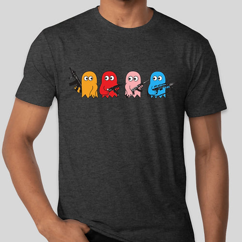 Ghost Guns Grey Tshirt | Clothing | SS Airsoft | Atlanta, Georgia