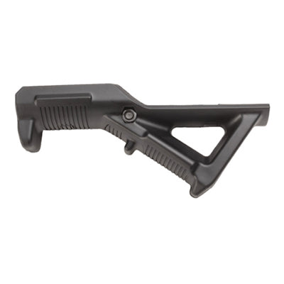 REINFORCED POLYMER PICATINNY ANGLED FOREGRIP (BLACK) | Pistol Grips ...