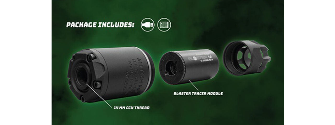 Acetech Raider with Bifrost Tracer Unit (Color: Black) | Barrel Ext ...