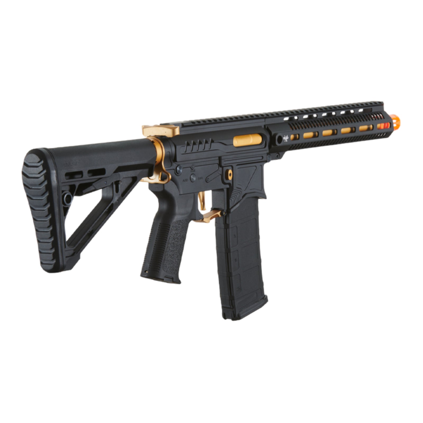 Zion Arms R15 Mod 0 Long Rail Airsoft Rifle with Delta Stock | AEG | SS ...