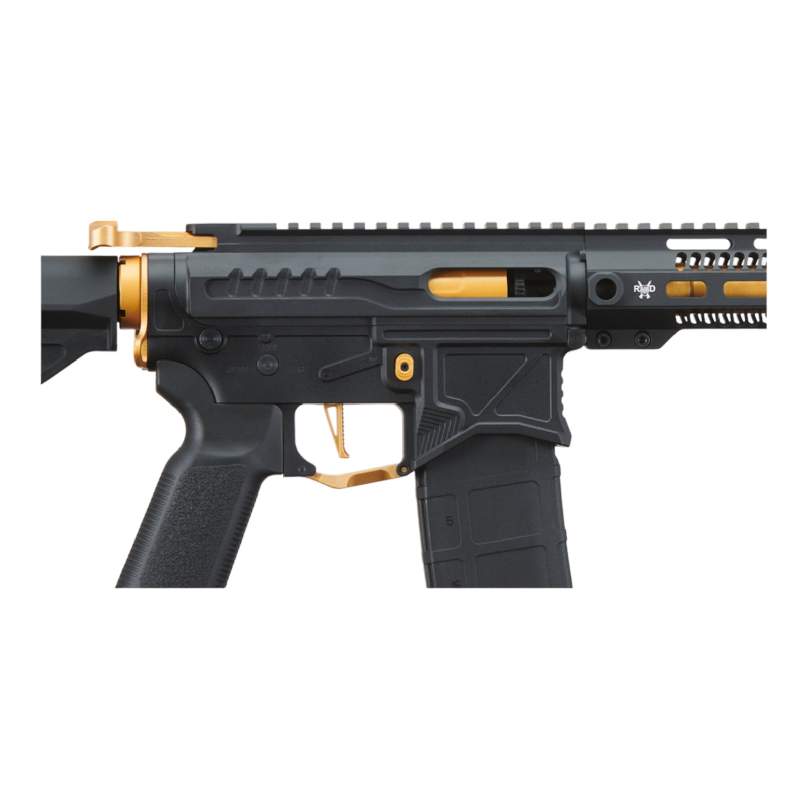 Zion Arms R15 Mod 0 Long Rail Airsoft Rifle with Delta Stock | AEG | SS ...