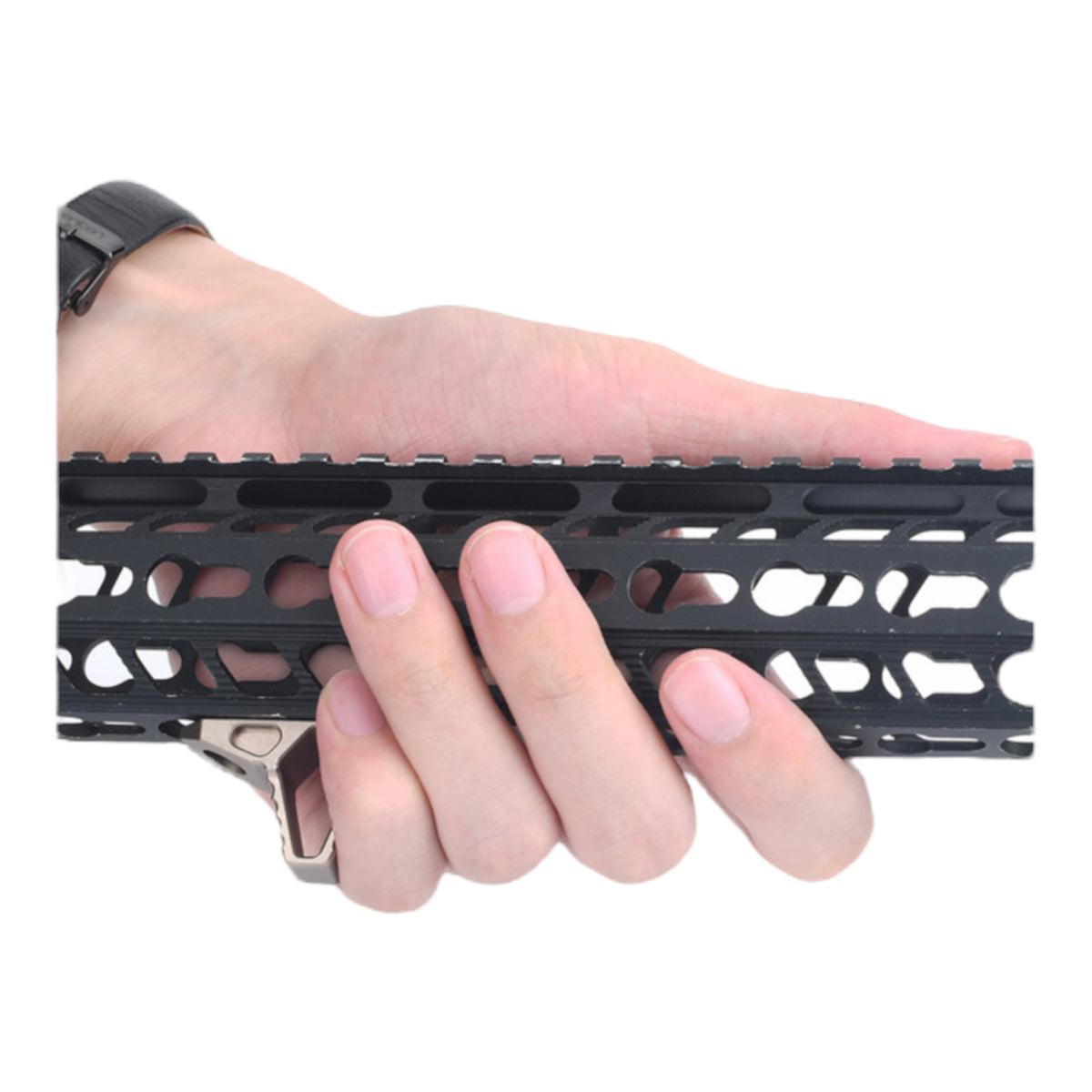 Ranger Armory Angled Hand-Stop for KeyMod and M-LOK (Desert Earth ...