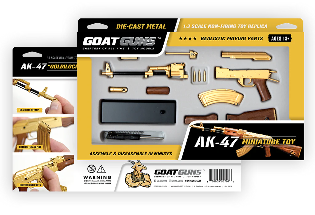 Goat Guns Mini AK47 Gold | SS Airsoft | Atlanta, Georgia