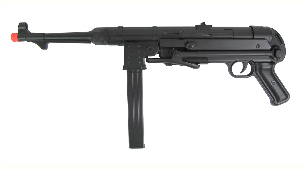MP40 AEG Full Metal w/Battery & Charger (Metal Gear Box)(Brown) | AEG ...
