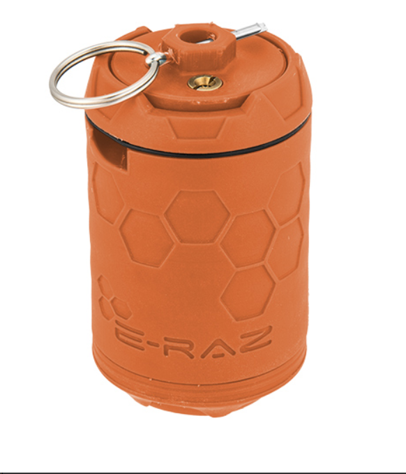 ERAZ Rotative 100BBs Grenade-Orange | Grenades | SS Airsoft | Atlanta GA
