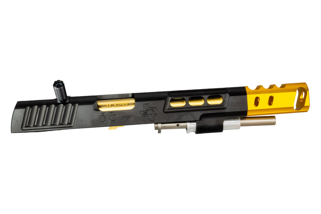 Airsoft Masterpiece S Style DVC 7" Open Slide for Hi-CAPA w/ Compensat